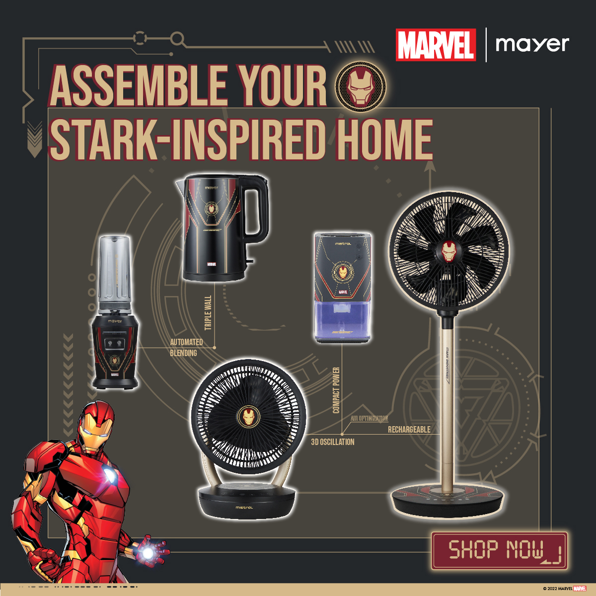 Mayer Official Store, Online Shop Nov 2022 | Shopee Singapore