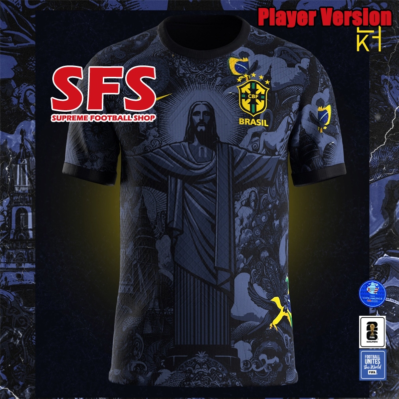 Brazil X Christ The Redeemer 2024/2025 Special Kit Player, 09/15/2022