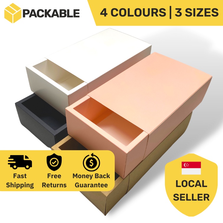 Drawer Gift Box / Gift Packaging / Box for Wedding Gifts, Jewellery - 4 ...