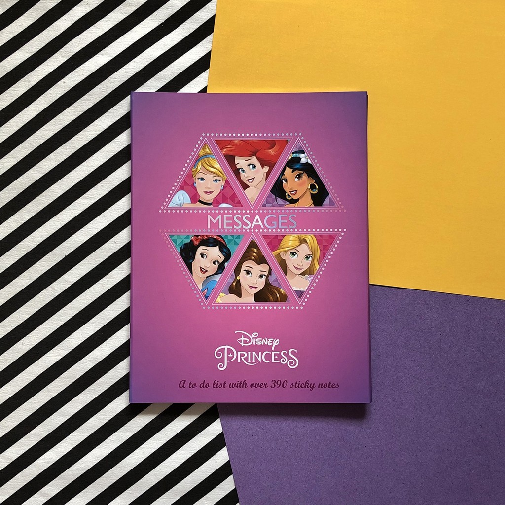 Disney Princess Message Sticky Notes & Writing Pad | Shopee Singapore
