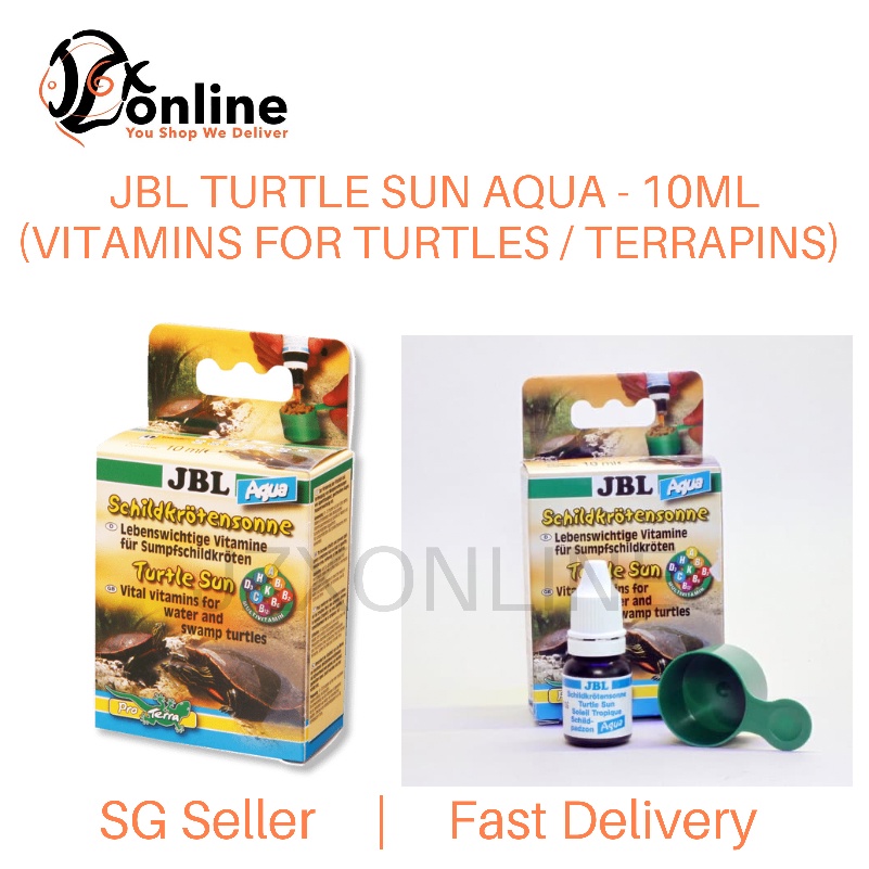 JBL Turtle Sun Aqua - 10ml (Vitamins for turtles and pond terrapins ...