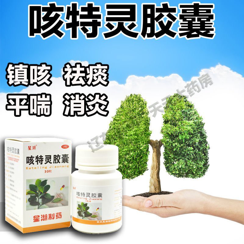 Keteling Capsules Cough Relieving, Phlegm Eliminating, Asthma Relieving ...