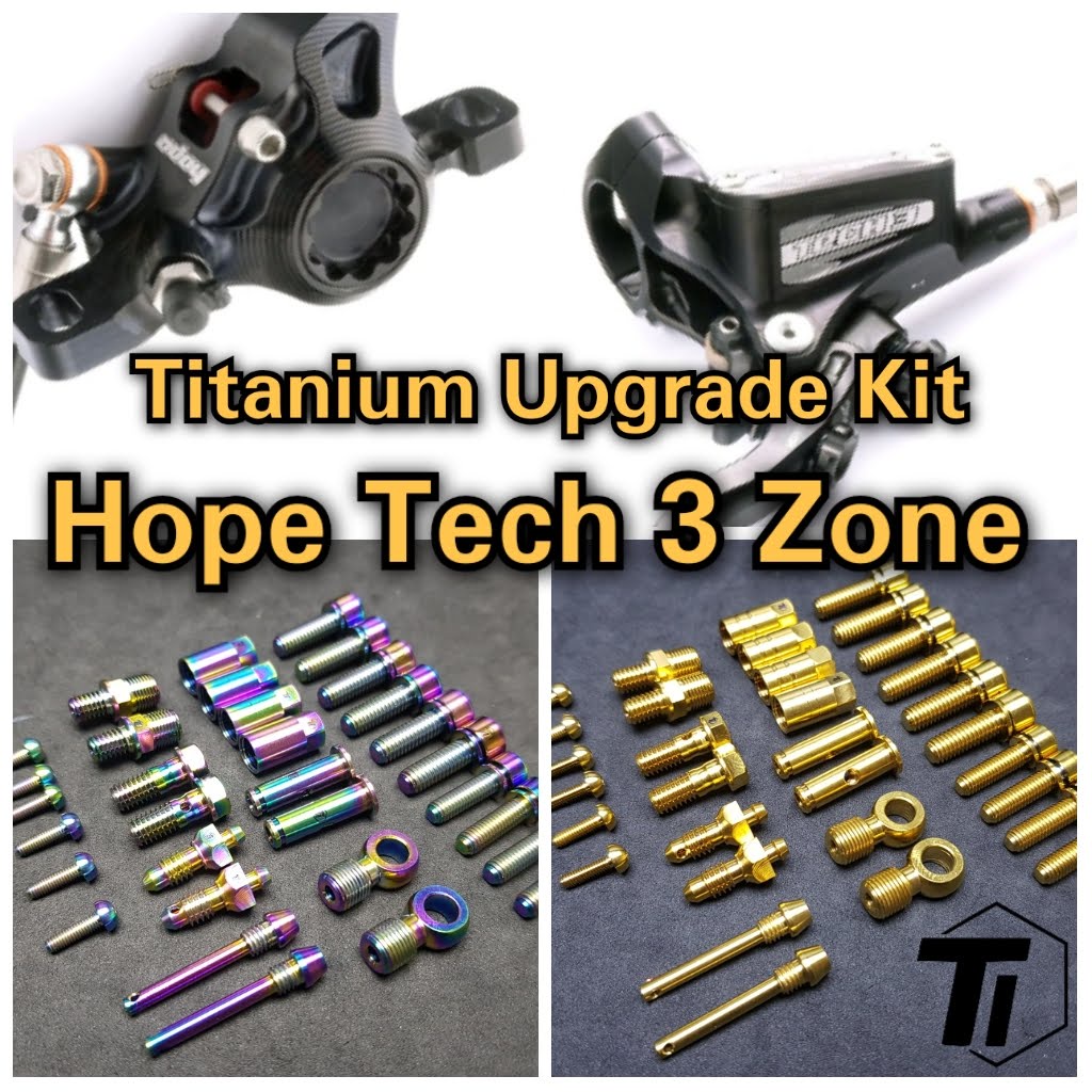 Titanium Hope Trail Zone Brake bolt Upgrade kit - Tech XCR PRO X2, RX4 ...
