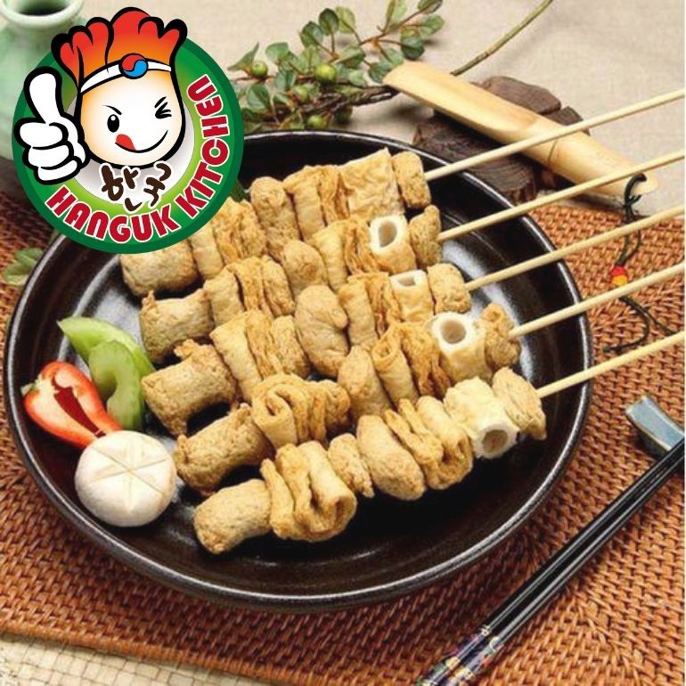 Busan Eomuk Assorted Shape Fish Cake Skewer 1kg Hanguk Kitchen Korean ...