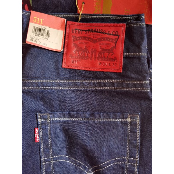 Levis 511 Red tag Limited Edition Jeans 30W 32L | Shopee Singapore