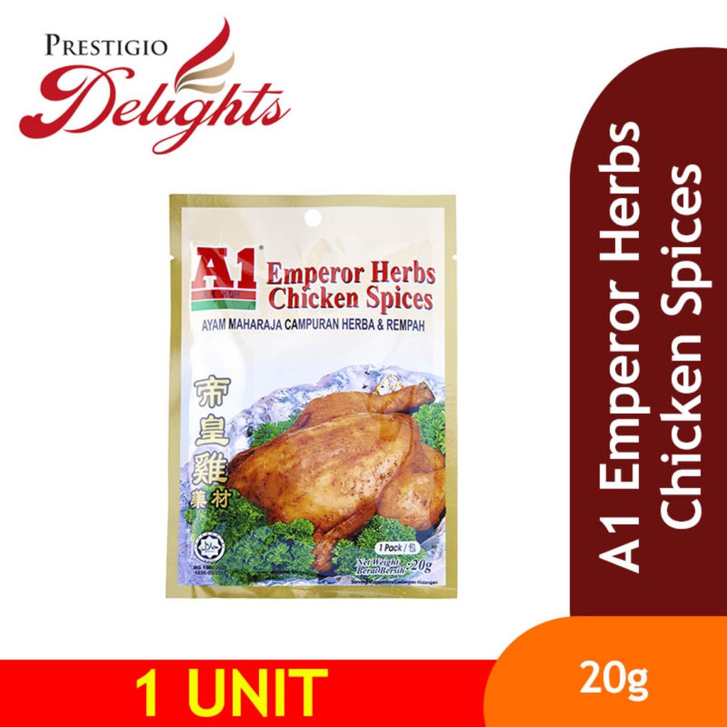 A1 Emperor Chicken Herbs Spices 20g | Shopee Singapore