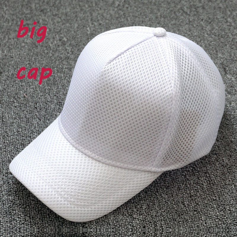 cap 56-60cm 62-65cm large head Man Big Size Causal Peaked Hats Cool ...