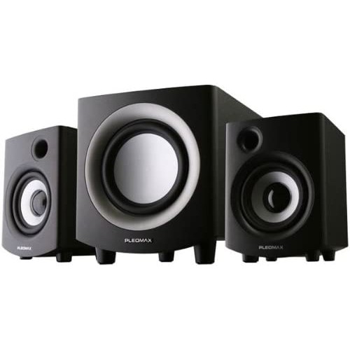 PLEOMAX S2-500B 2.1 Channel Multimedia Audio Speaker System With Woofer ...