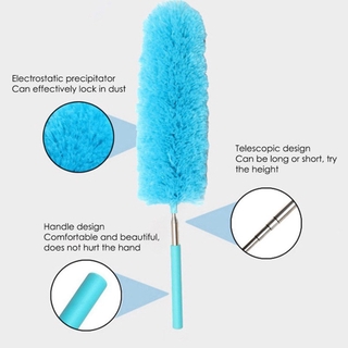 Electrostatic Magic Duster Stainless Steel Extended Dusting Duster Car ...
