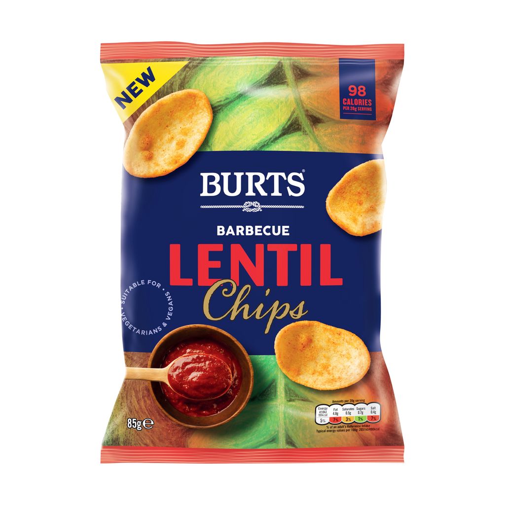 BURTS Barbecue Lentil Chips 85g [UK] | Shopee Singapore