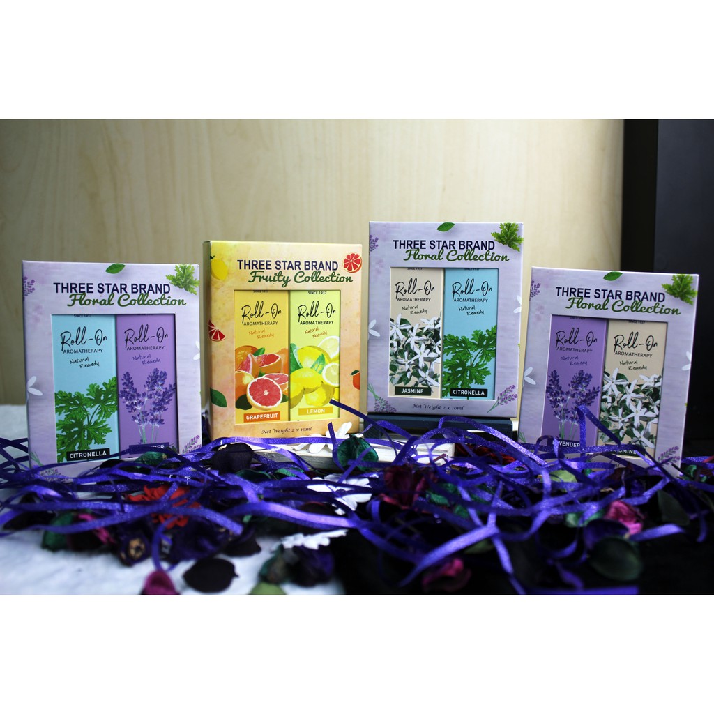 Three Star Brand Aroma Med Oil [Gift Set of 2] | Shopee Singapore