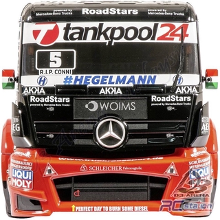 Tamiya TT01E #58683 - 1/14 Tankpool24 Racing Mercedes-Benz Actros MP4 ...