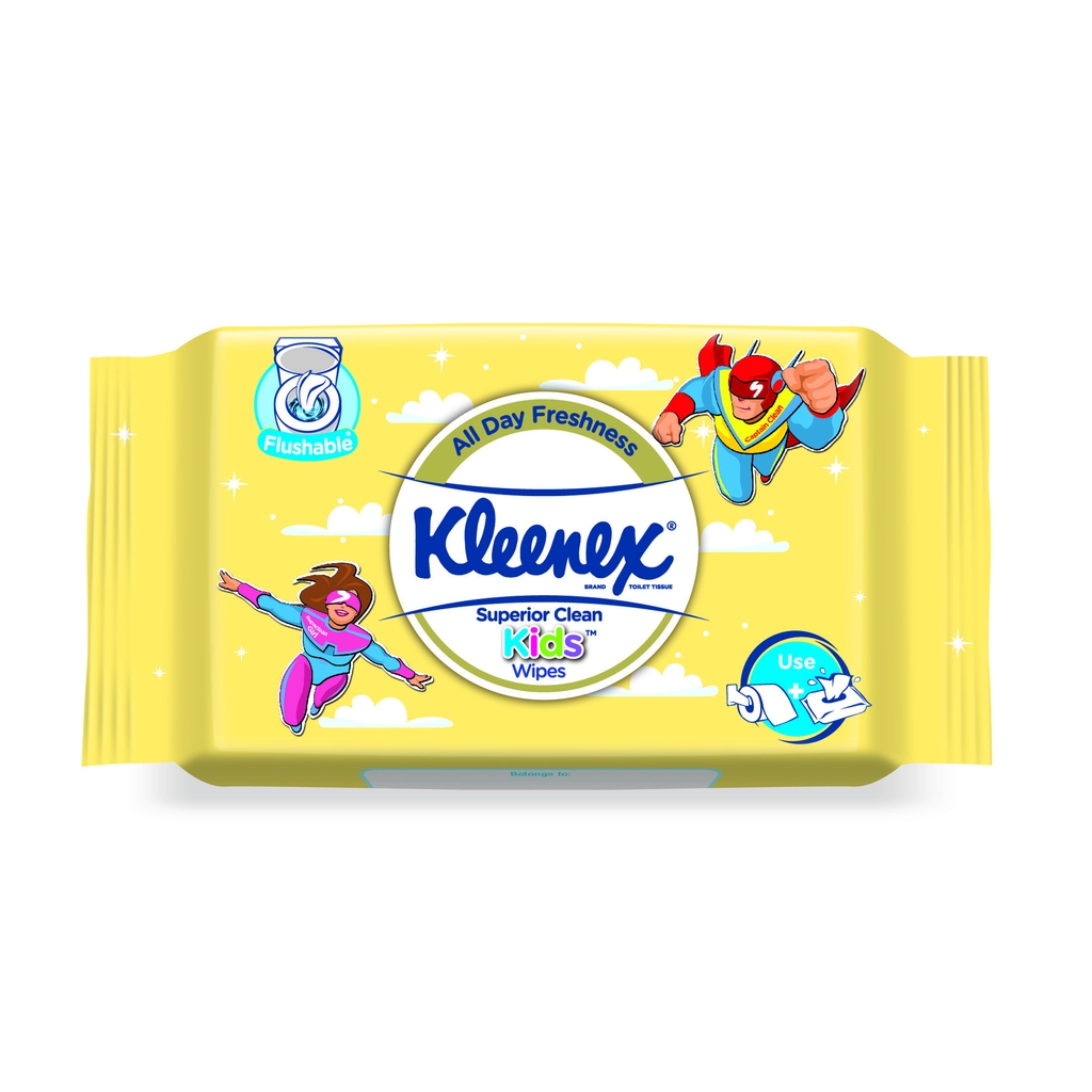 Kleenex Superior Clean Kids Wipes 20s | Shopee Singapore