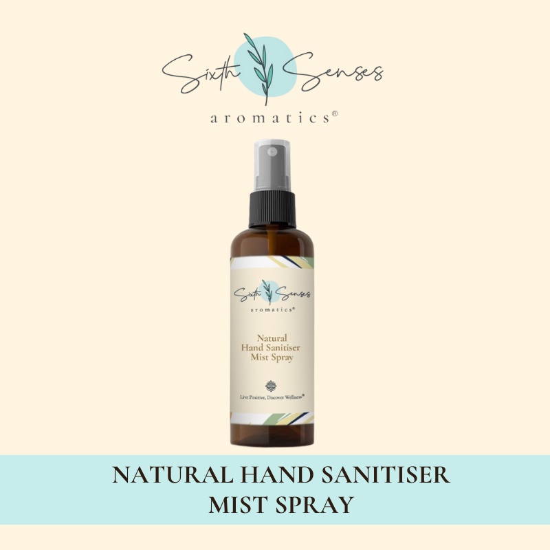 [Sixth Senses Aromatics] Natural Hand Sanitiser 100ml (New Improved ...