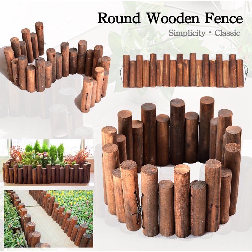 Round Wooden Stakes For Garden | Fasci Garden