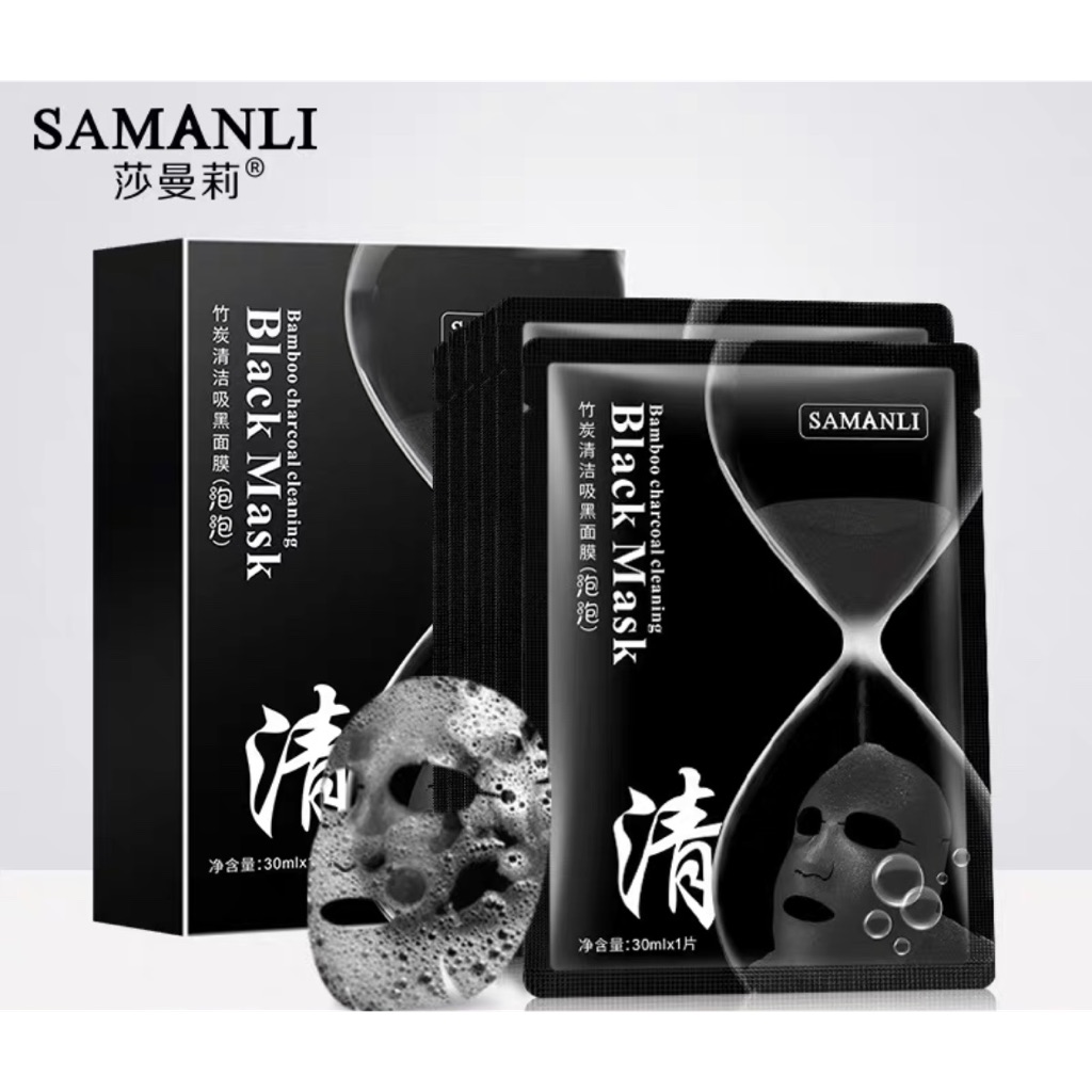 AUTHENTIC SAMANLI Bubble Mask (Ready Mask) | Shopee Singapore