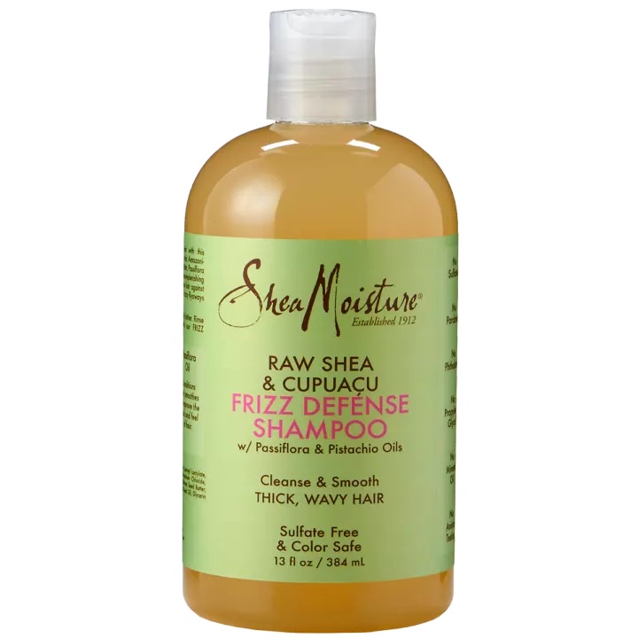 SheaMoisture Raw Shea Cupuacu Frizz Defense Shampoo - 384ml | Shopee ...