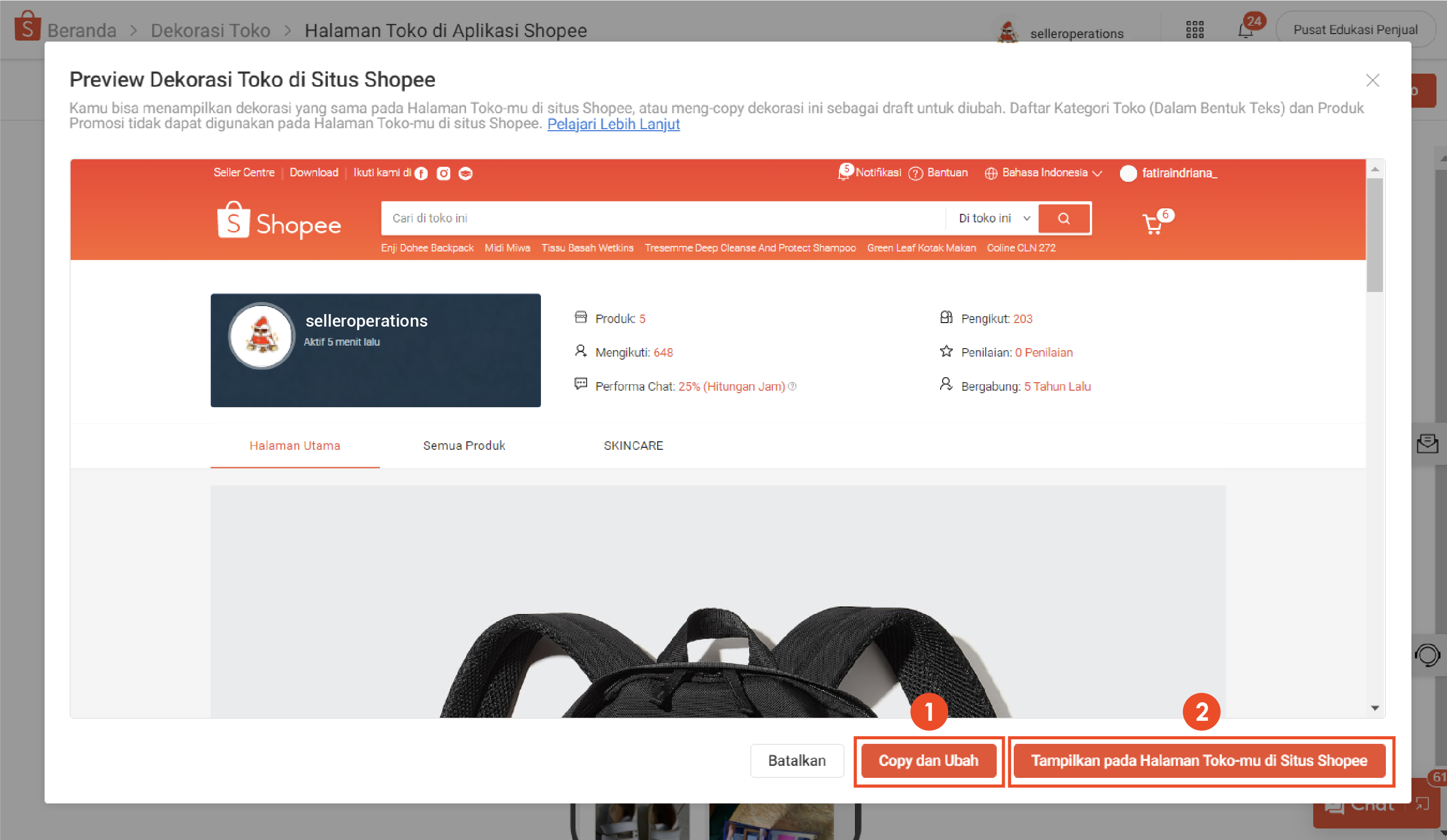 Dekorasi Toko di Situs Shopee | Pusat Edukasi Penjual Shopee Indonesia