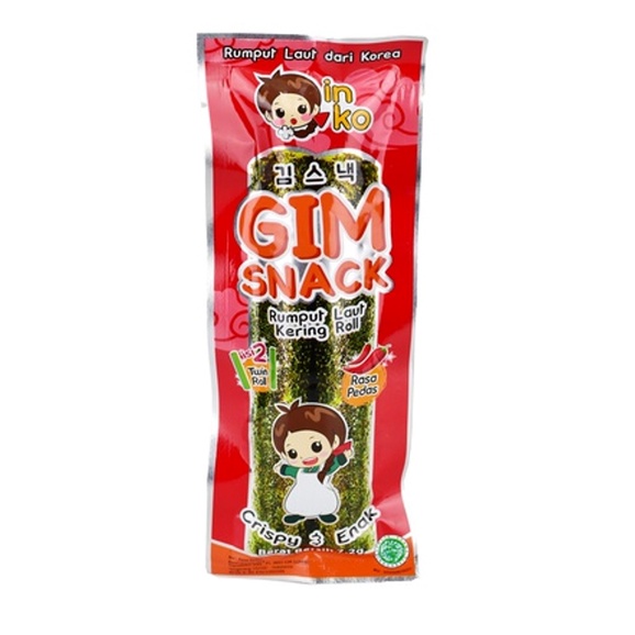 In ko GIM Snack Seaweed Spicy Taste | Shopee Singapore
