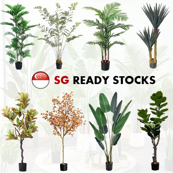 [Local Stock] Artificial Plant Faux Plant Large Plant Table Plant ...