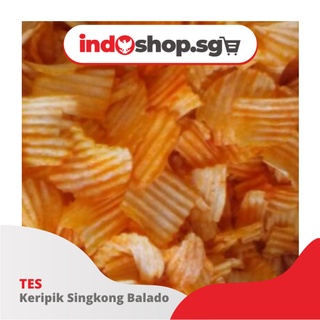Tes Stik Balado 225g | Keripik Singkong Balado 500g | Spicy Corn Snack ...