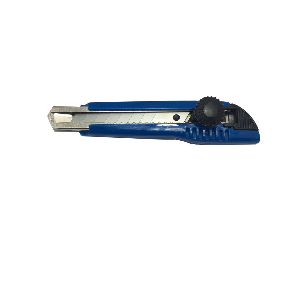 Snap off utility knife with ratcheting wheel 18mm | Shopee Singapore