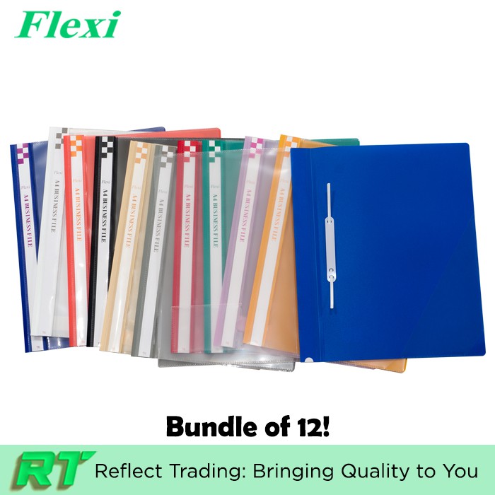 Flexi A4 Flat File with Full Front Cover Sheet and Name Card Pocket at ...