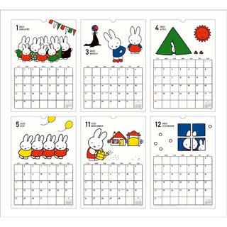 Miffy 2023 Wall Calendar | Shopee Singapore