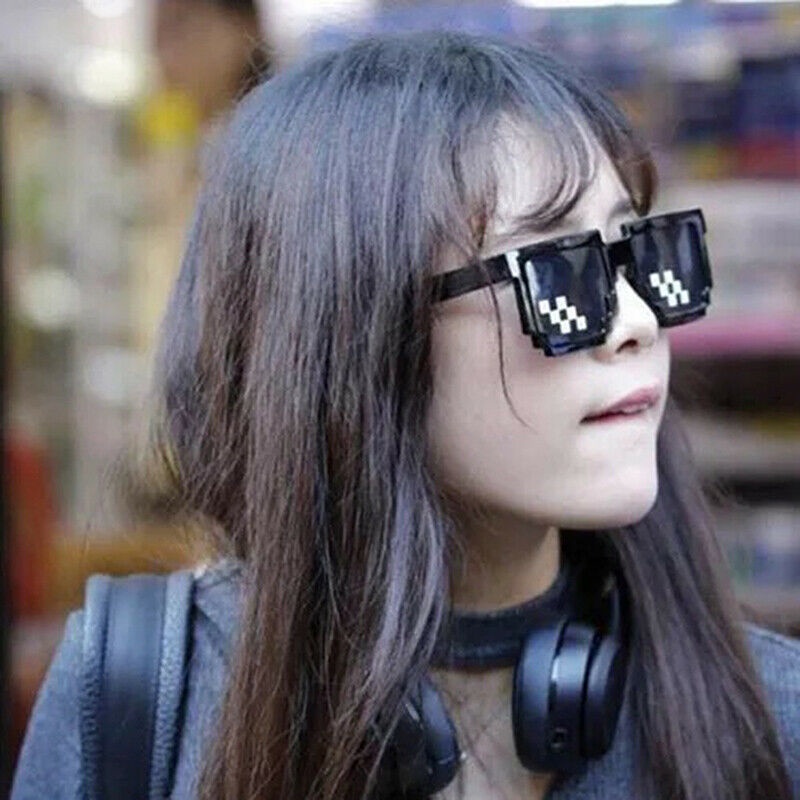 THUG LIFE GLASSES Deal With It Meme Sunglasses MLG Pixel Gamer Shades ...