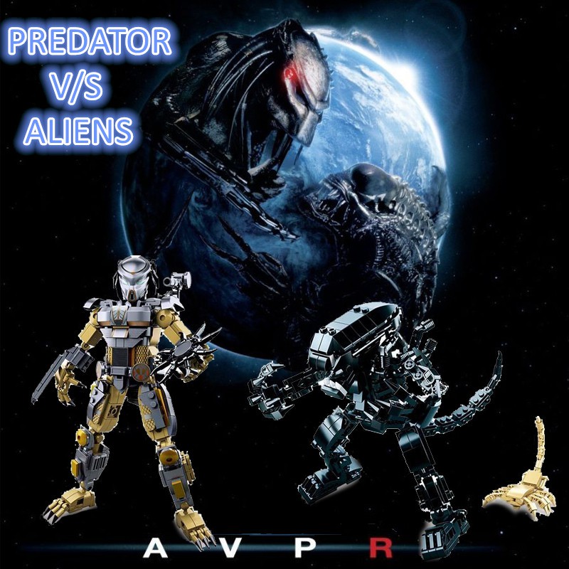 Alien Vs Predator Lego