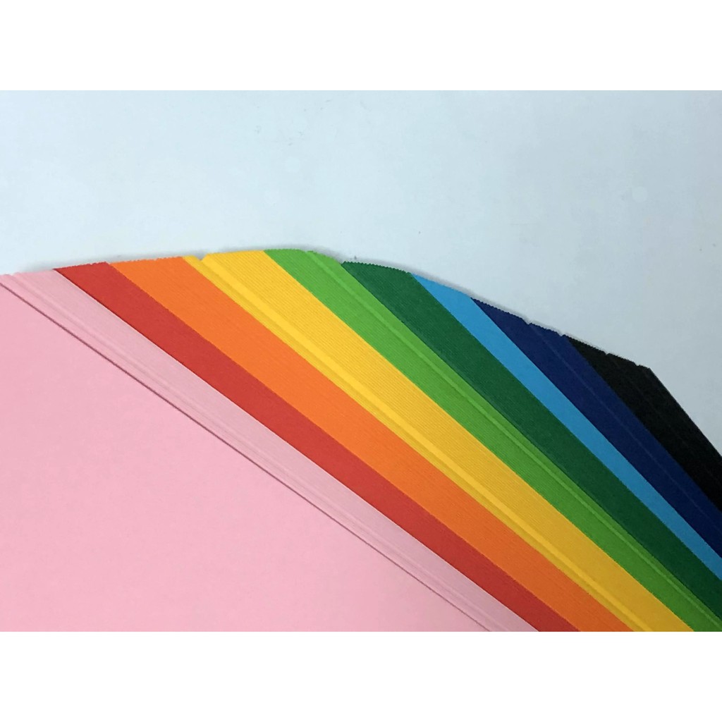 50/100pcs of A3 Coloured Paper Pack | Shopee Singapore