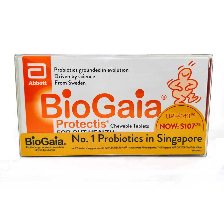 Biogaia Protectis Tabs 3x30s Lemon (Triple Pack) | Shopee Singapore