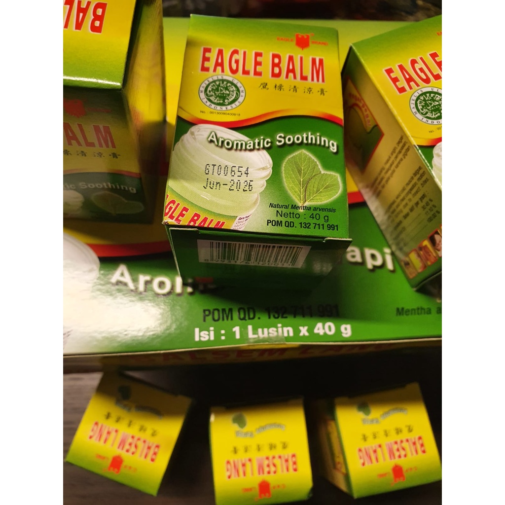 SG Seller EAGLE BALM Balsam Balsem Cap Lang 40 gram | Shopee Singapore