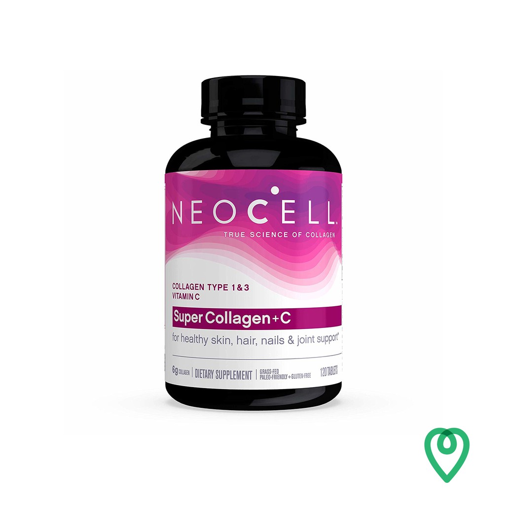 NEOCELL SUPER COLLAGEN TYPE 1 & 3 + C 120 TABLETS EXP NOV 2023 | Shopee ...
