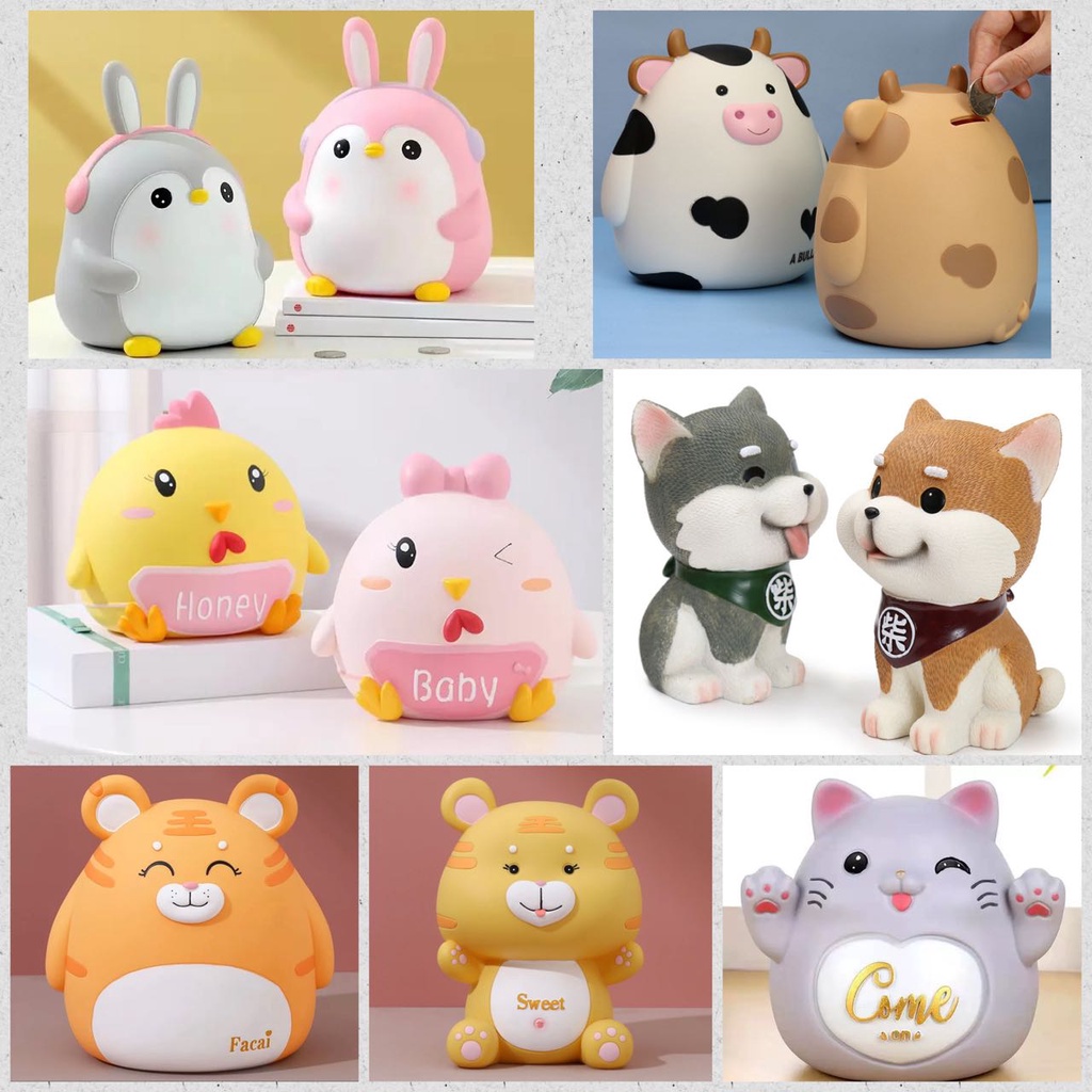 [SG Ready Stock] Cute Piggy Banks (Many Designs!!) Coin Banks/ Piggy ...