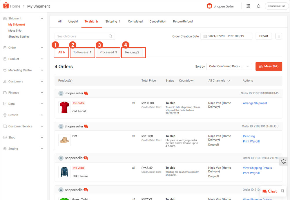 Keeping track of shipment | MY Seller Education [Shopee]