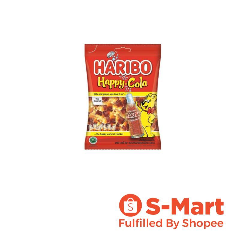 Haribo Happy Cola Maxi Mini Bag 200g (Halal) | Shopee Singapore