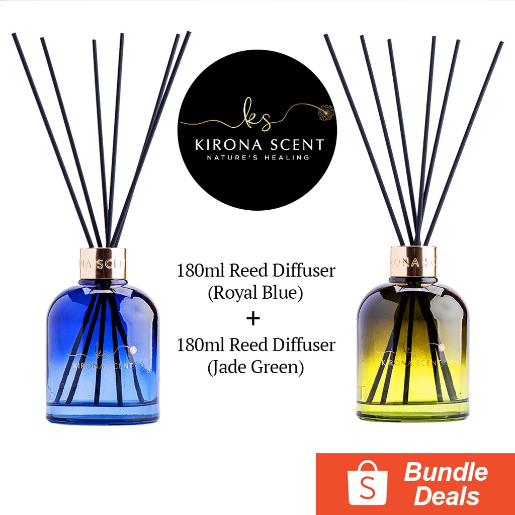[Bundle of 2] 180ml Reed Diffuser - Kirona Scent - aroma diffuser home ...