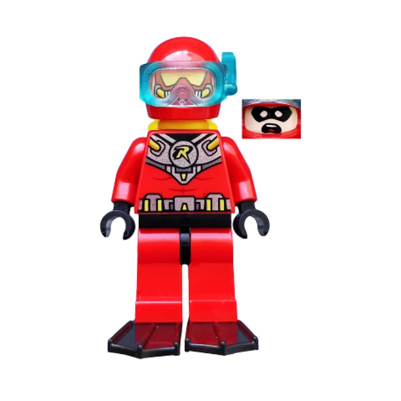 Lego 76027 Scuba Robin with Flippers and Scuba Mask | Shopee Singapore
