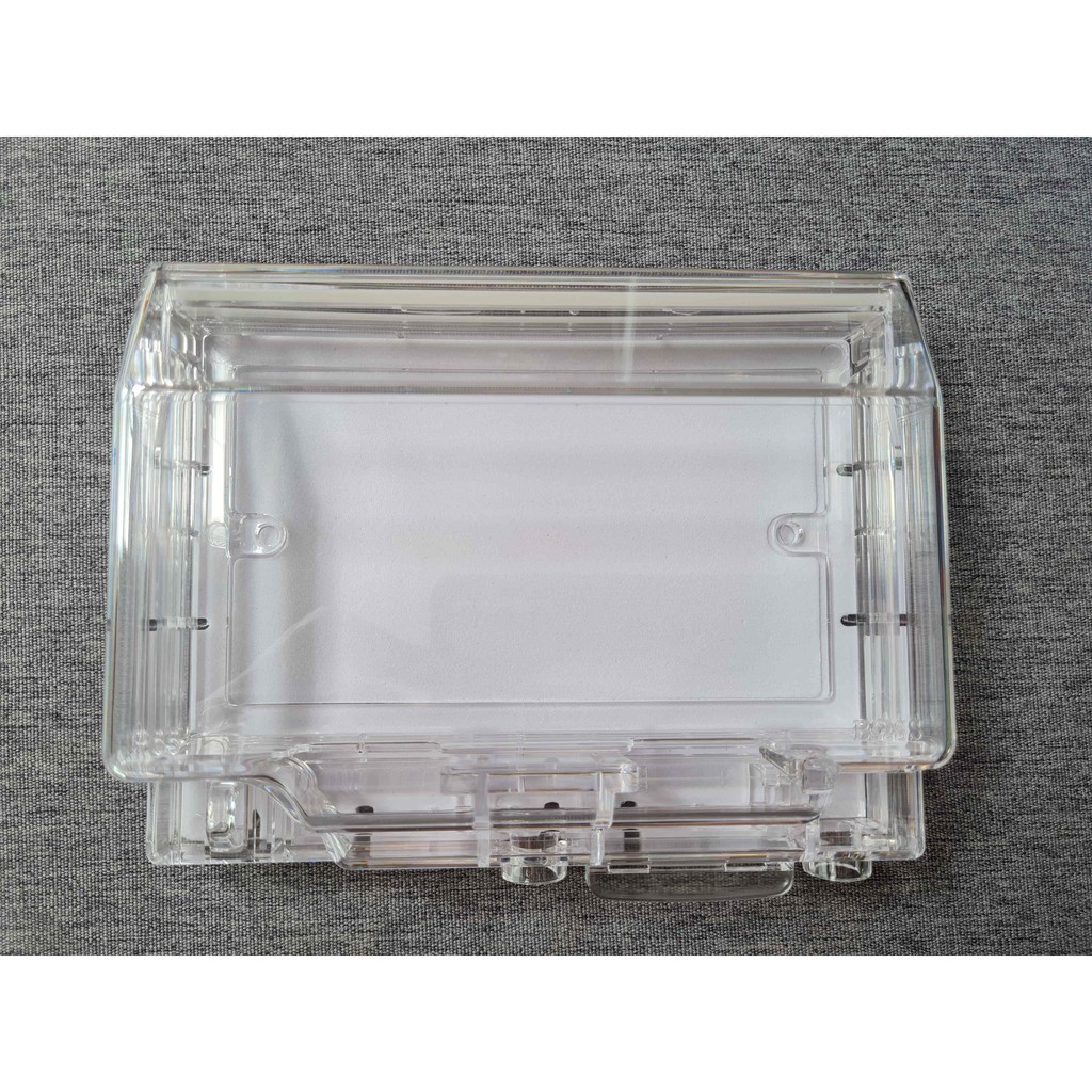 (SG Seller) Boss Full-Time Weatherproof Twin 2 Gang Transparent Socket ...