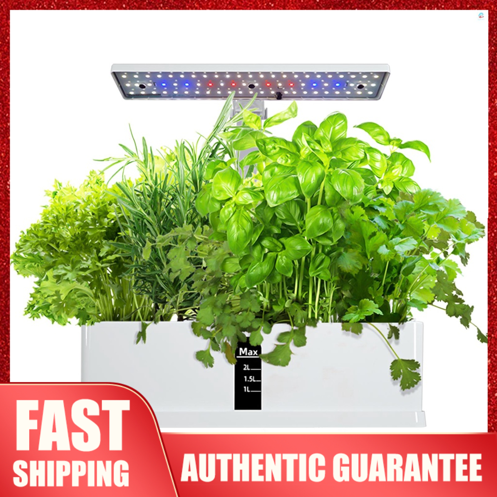 Smart Hydroponics Growing System Indoor Herb Garden Kit 9 Pods ...