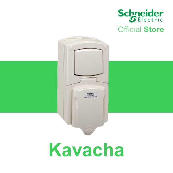 [Pre-order] Schneider Electric Kavacha- 13A Single Pole Switched Socket ...
