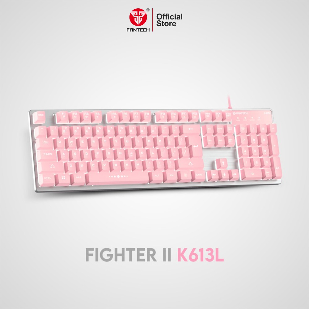 Fantech SAKURA LITE FIGHTER II K613L Membrane Gaming Keyboard | Shopee ...