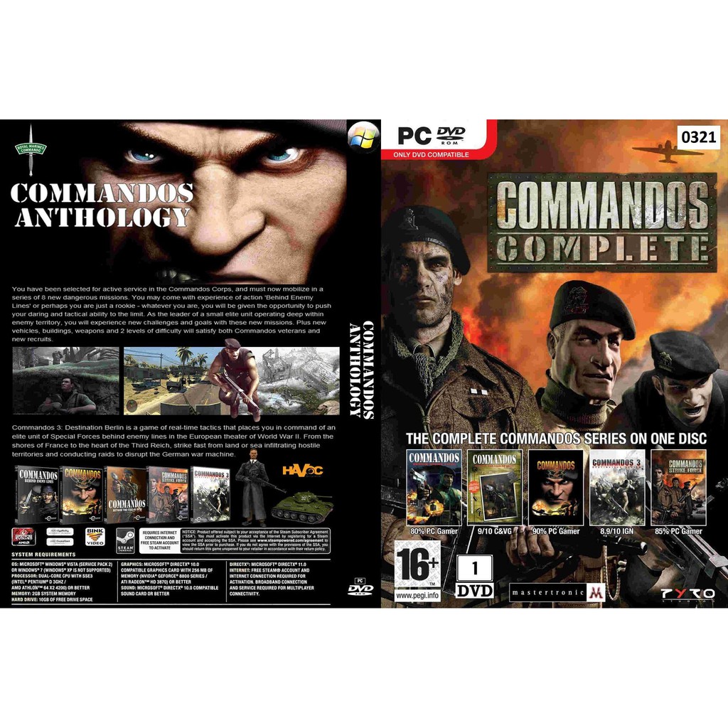 Game Commandos 1 Full Crack - saversdownloads