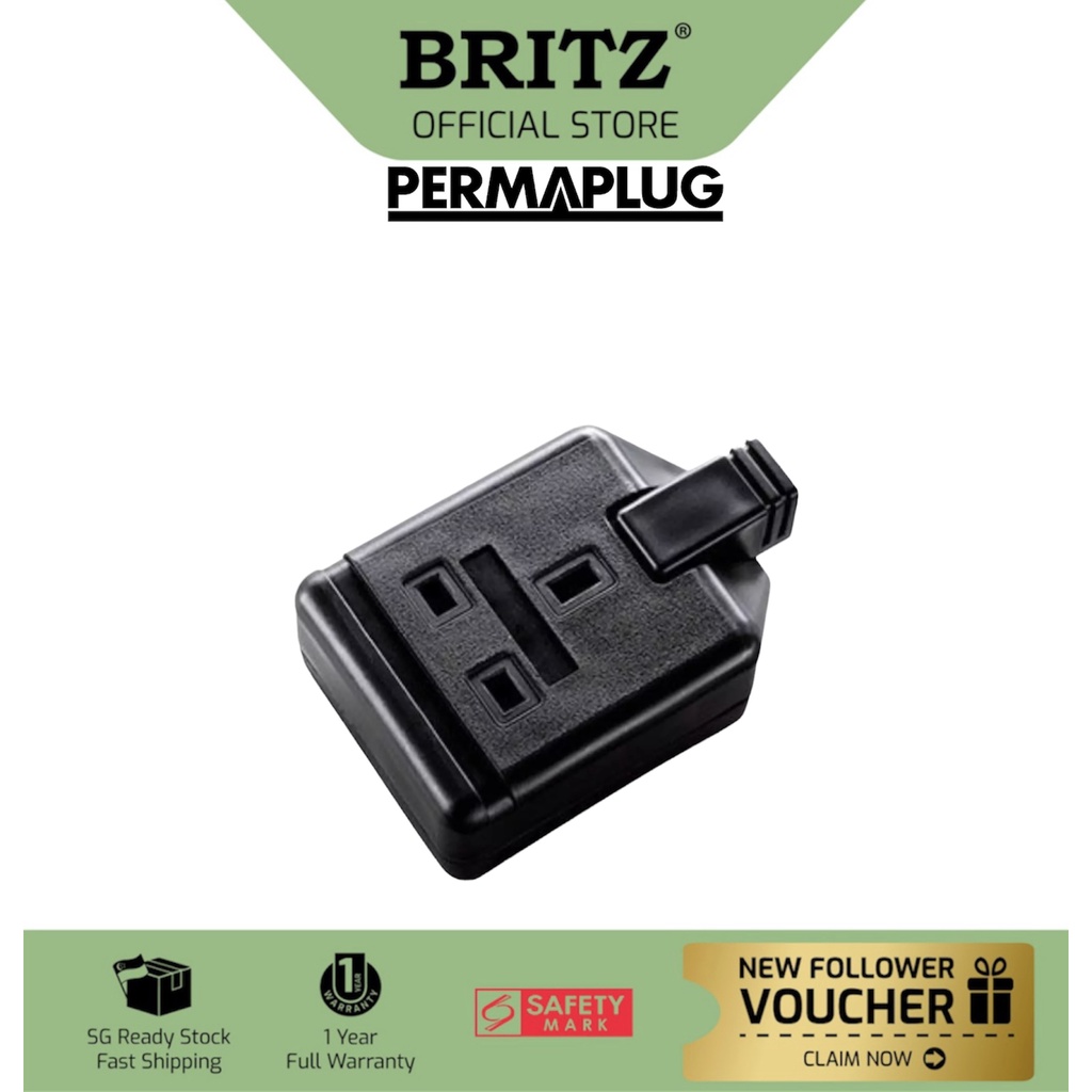 DISTRIBUTOR!! MASTERPLUG Rewireable Heavy Duty Permaplug 1 Gang 13A ...