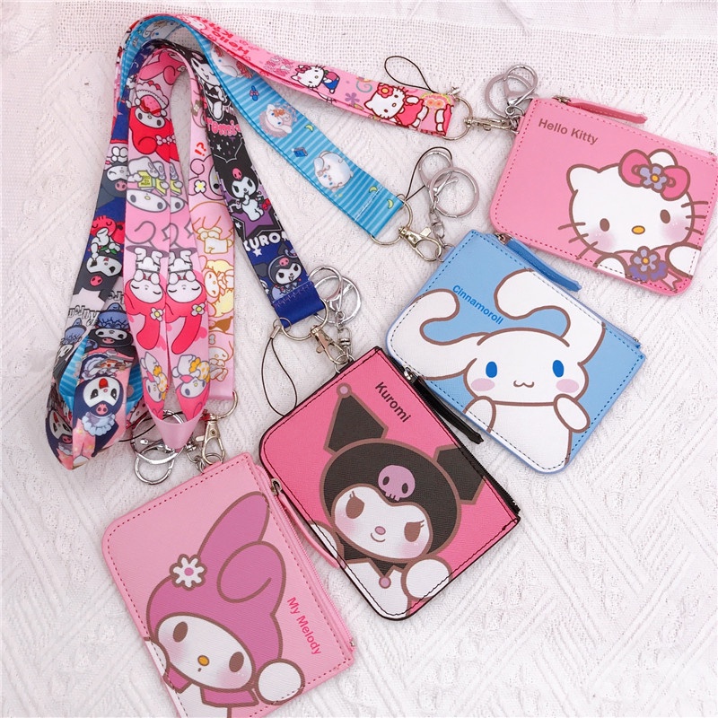 [PipiGO]Sanrio Cartoon id cardholder kuromi My Melody Hello Kitty ...