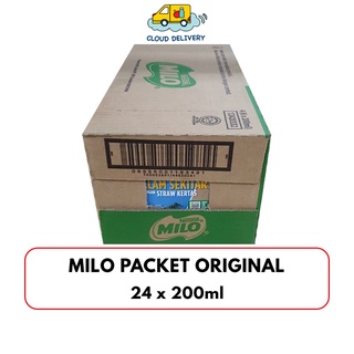 Nestle Milo Packet Drink (24 x 200ml) | Shopee Singapore
