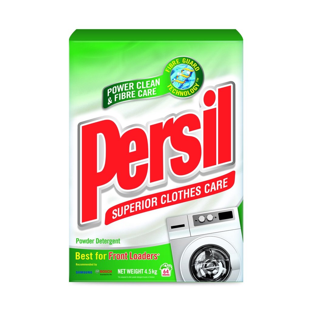 Persil Fibre Intelligent Low Suds Powder Detergent 4.5kg | Shopee Singapore