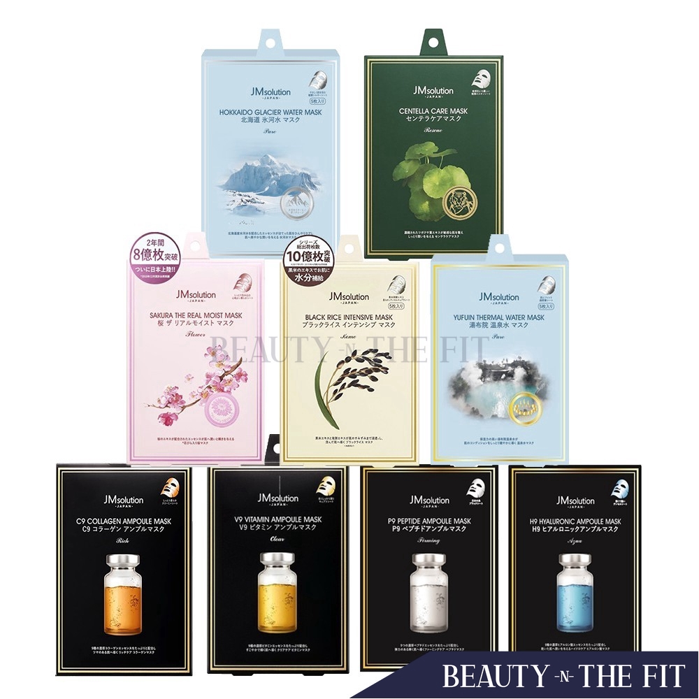 JM Solution Japan Facial Mask 5 Sheets | Shopee Singapore