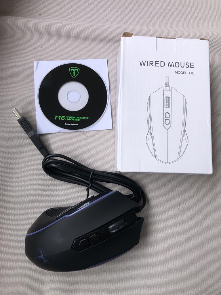 VICTSING Gaming Mouse Wired 8 Programmable Buttons Chroma RGB Backlit ...